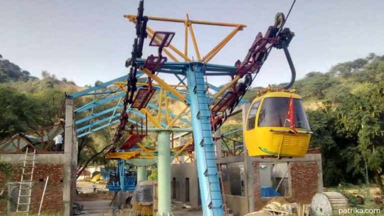 Ropeway at Samod Veer Hanuman temple launched - Jaipur Stuff