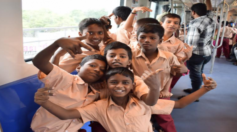 Free Jaipur Metro Ride for kids on Children's Day - Jaipur Stuff