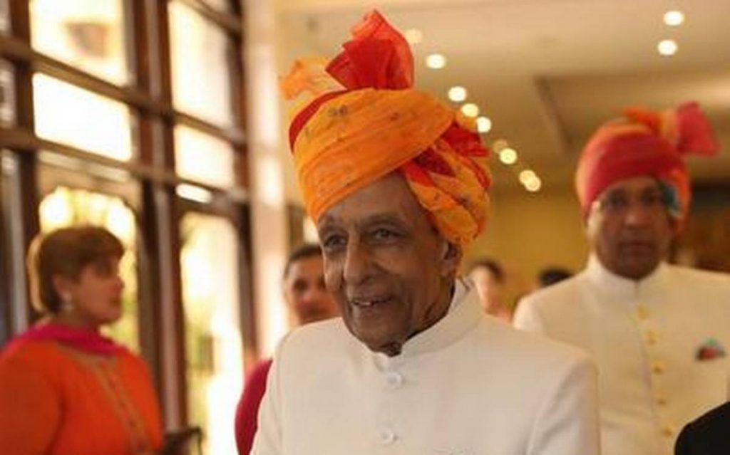 Former MP and royal family member Prithvi Raj passes away - Jaipur Stuff