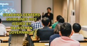 Rajasthan government issued new guidelines for coaching centers - Jaipur Stuff