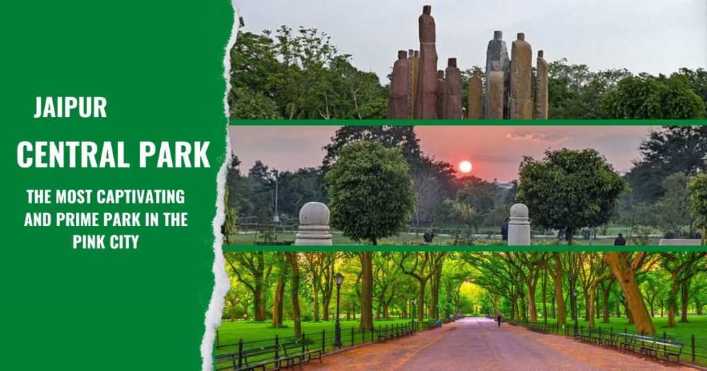 Central Park Jaipur - an oasis of greenery amid a bustling city