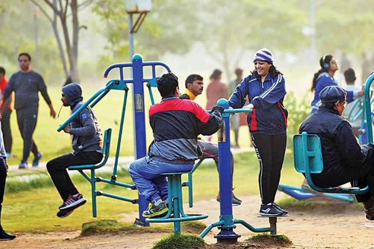 Central Park Jaipur - an oasis of greenery amid a bustling city