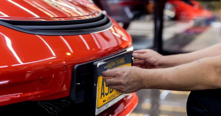 Vehicles mandatory to install number plates before leaving showroom ...